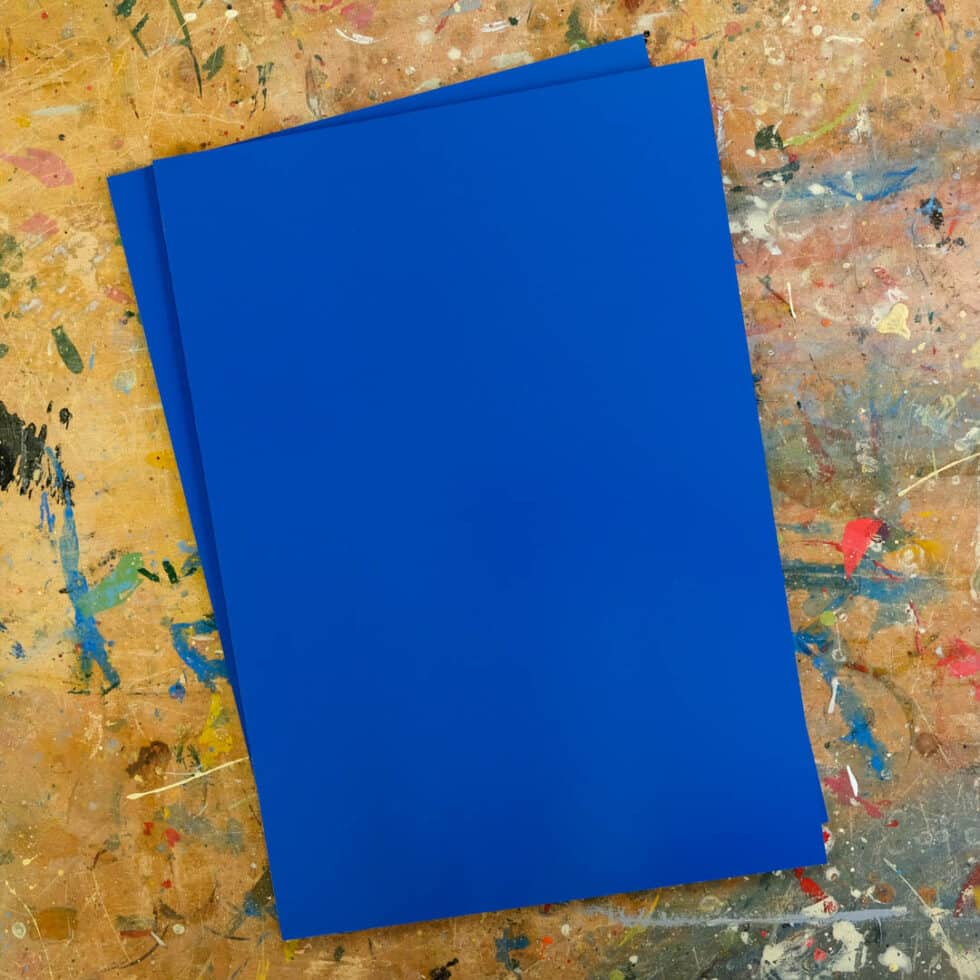 Pre-Prepared Signwriting Boards Blue | Joby Carter