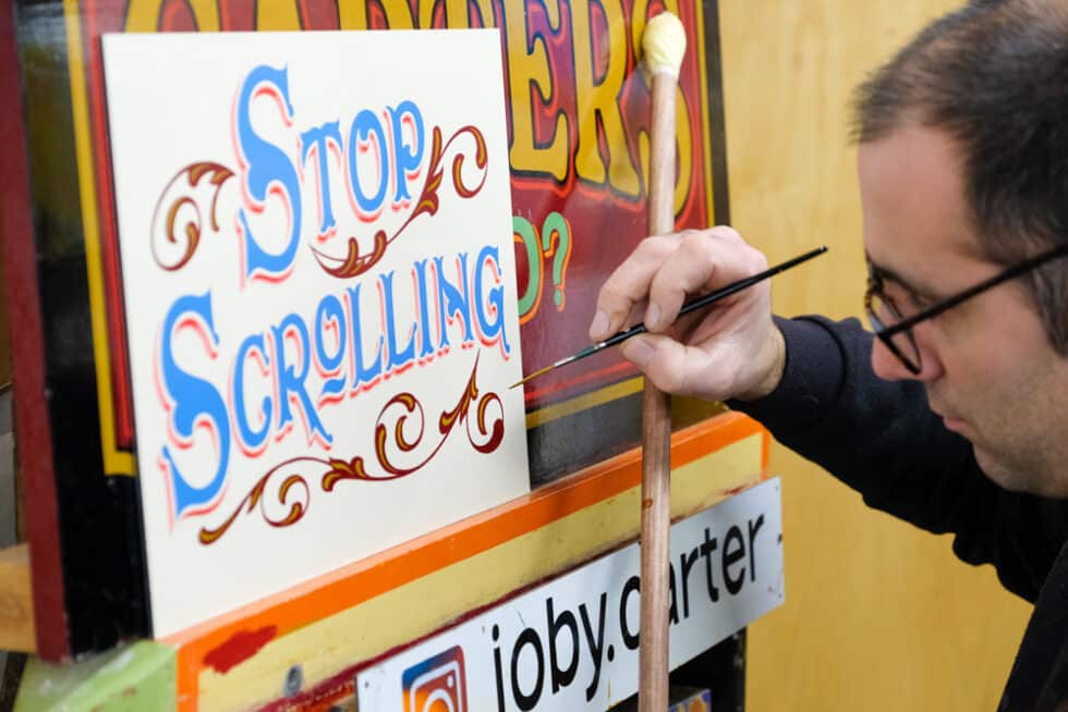 What is traditional signwriting? | Joby Carter