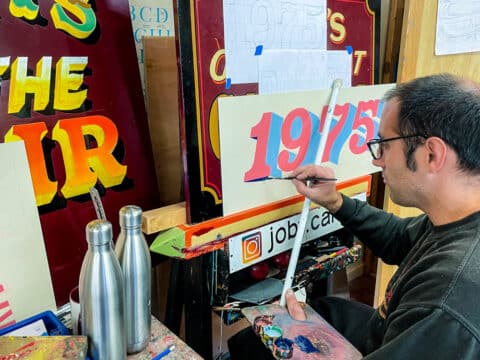 What is traditional signwriting? | Joby Carter