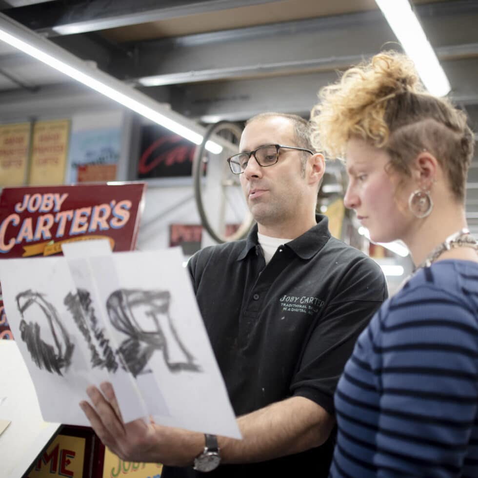 Five Day Intensive Signwriting Course | Joby Carter